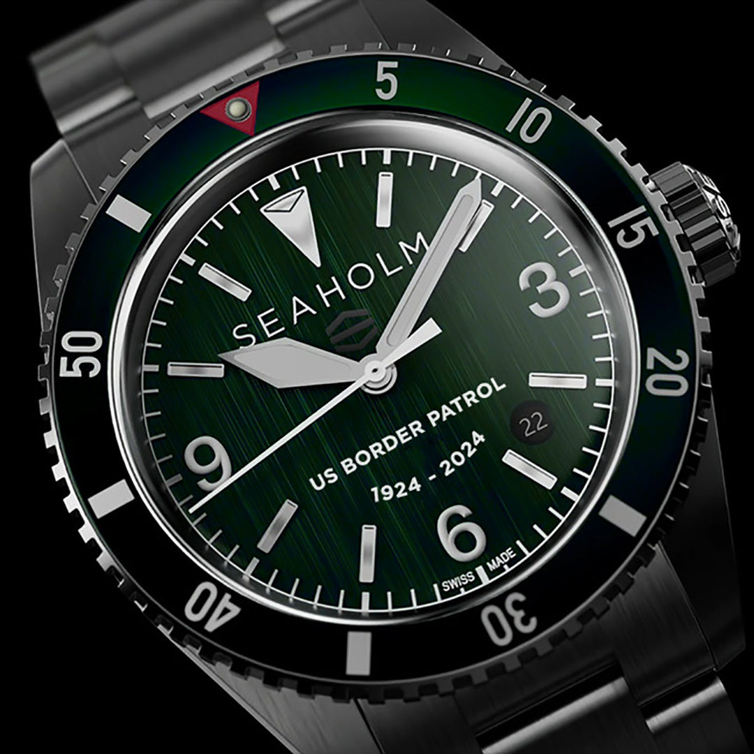 United States Border Patrol Centennial SEAHOLM Watch – Seaholm Automatic